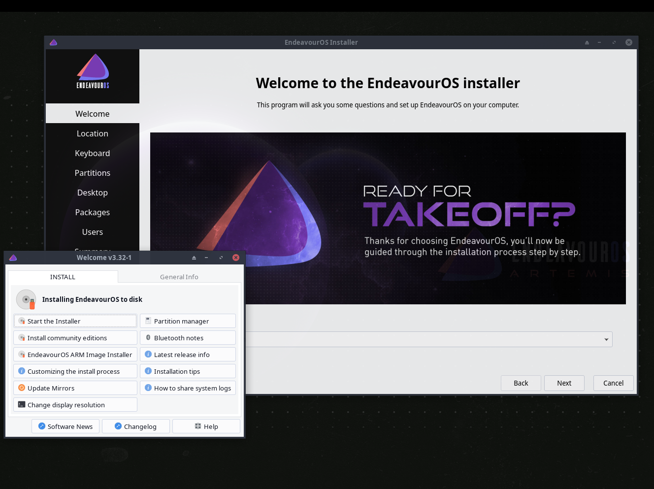calamares-installer – Discovery