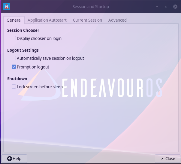 sessionAndStartup – Discovery